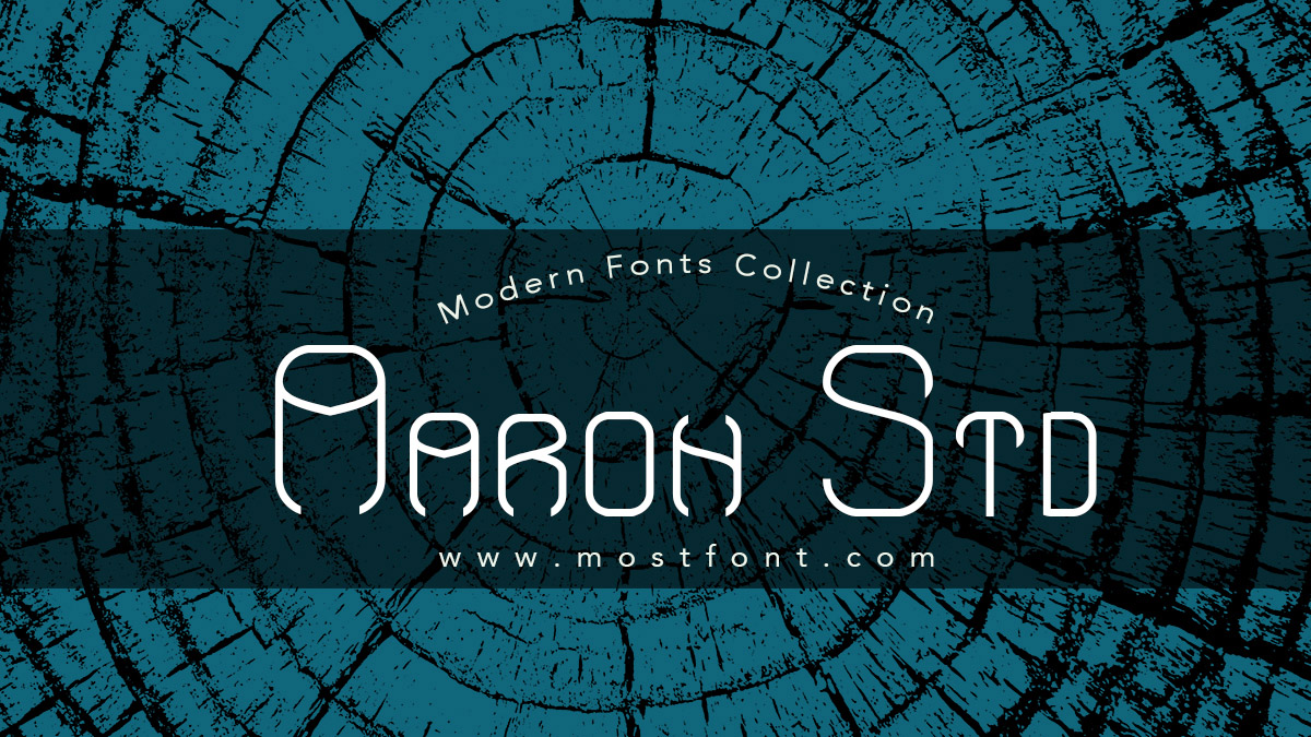 Aaron STD Font by Milan Walker | mostfont.com