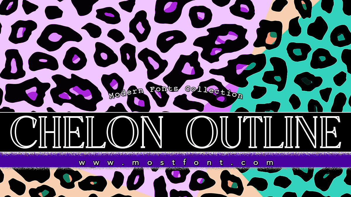 CHELON OUTLINE Font by Letterena Studios | mostfont.com