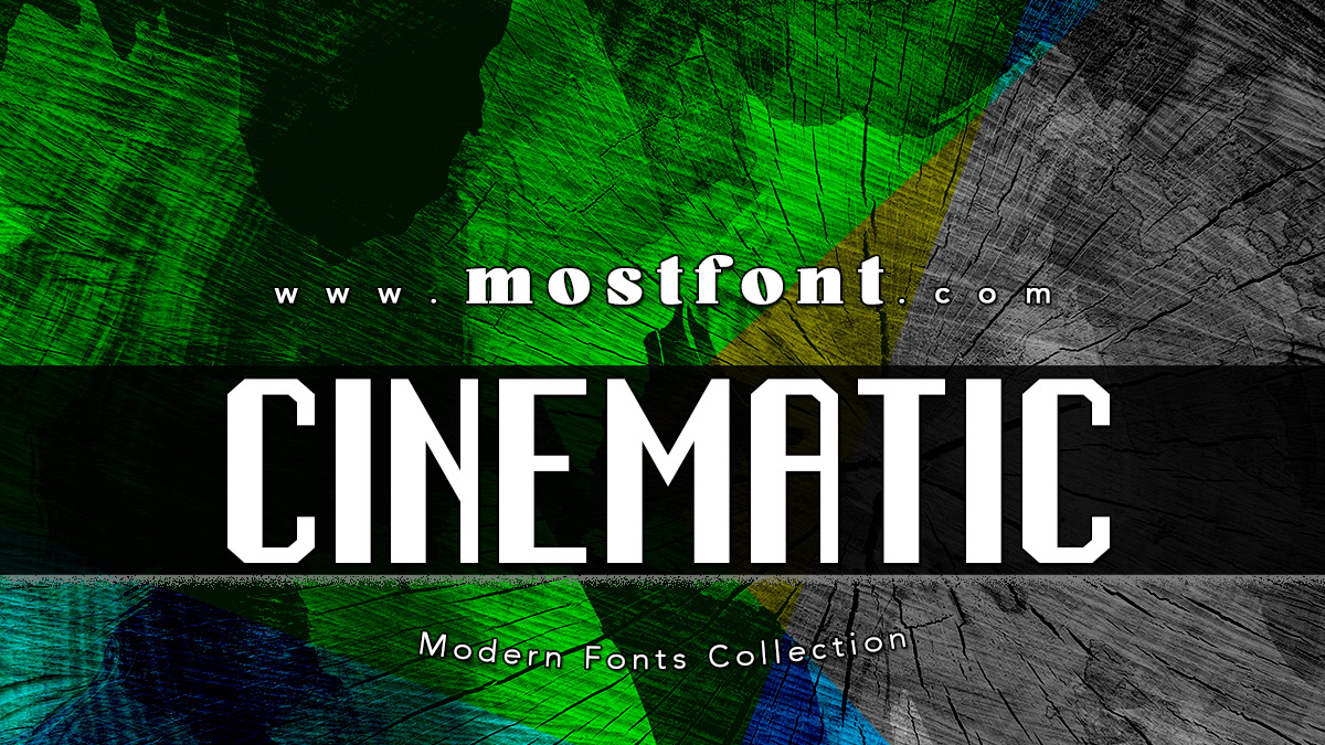 Cinematic Language Font by Geronimo Font Studios | mostfont.com