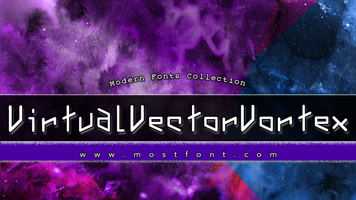 VirtualVectorVortex Font by Jairo Reyes | mostfont.com