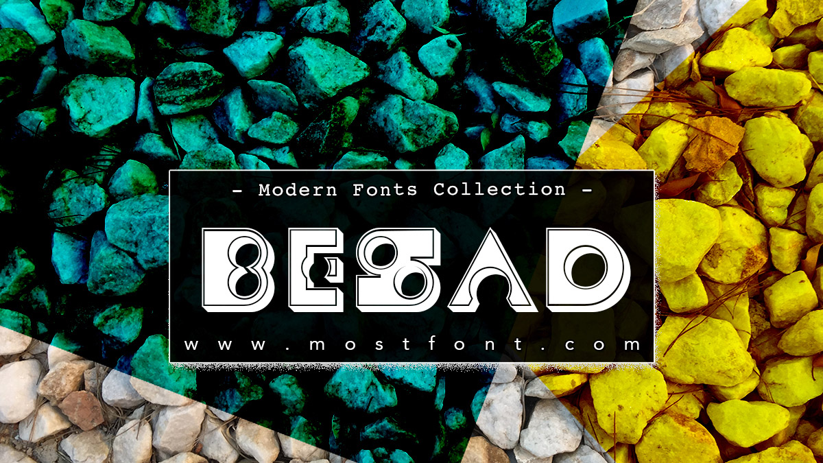「Besad」字体排版样式 & 字体文件免费下载 | mostfont.com