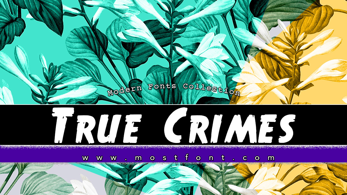 Crimes Font by Walter Velez | mostfont.com
