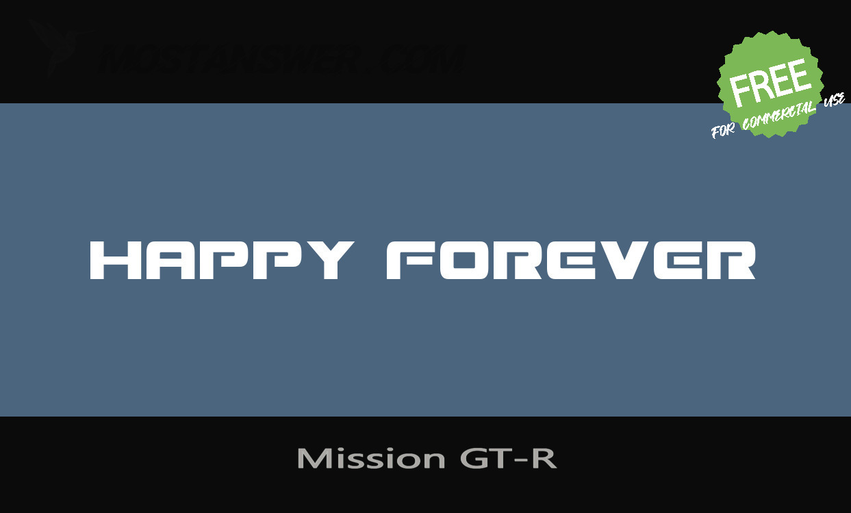 Mission GT R Font by Pixel Sagas | mostfont.com
