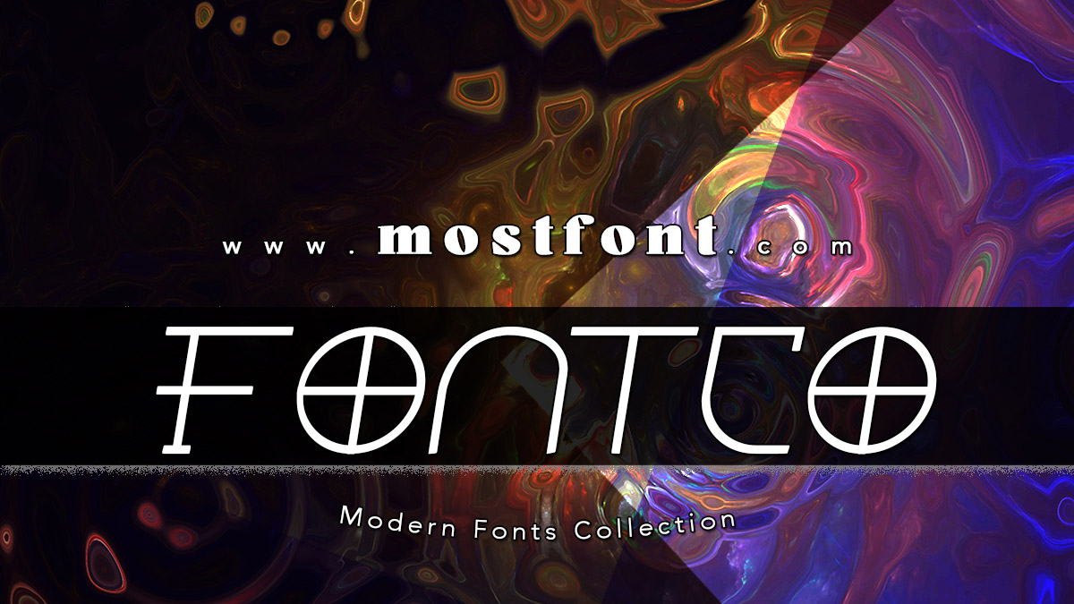 Fontcop II Font Typographic Design | mostfont.com