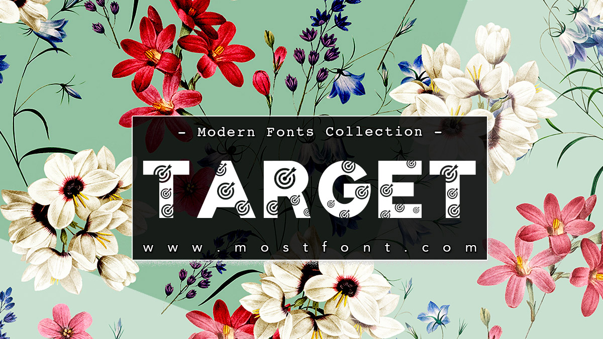 Target Font by Md Shohail Bhuian | mostfont.com