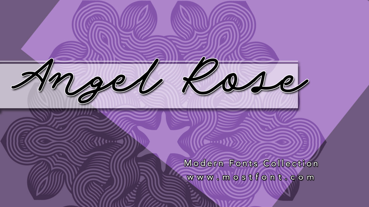 AngelRose Demo Font by Jennifer Creations | mostfont.com