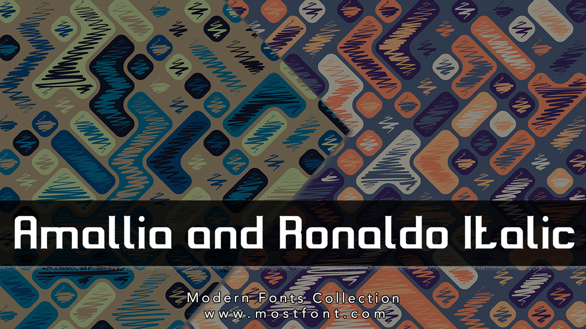 Amallia And Ronaldo Italic Font by Letterena Studios | mostfont.com