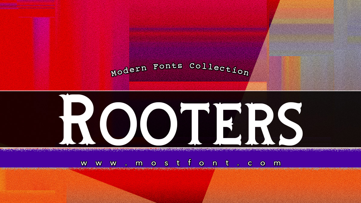 Rooters Font by Fontdation | mostfont.com