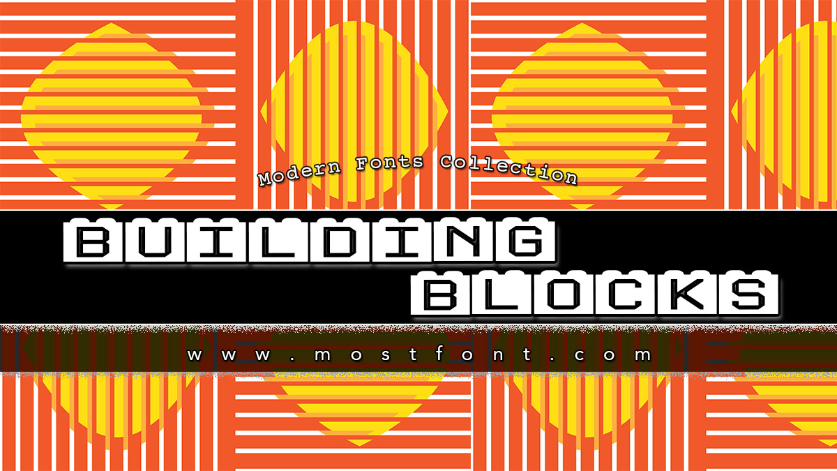 Building Blocks Font by Aquaflame Fonts | mostfont.com