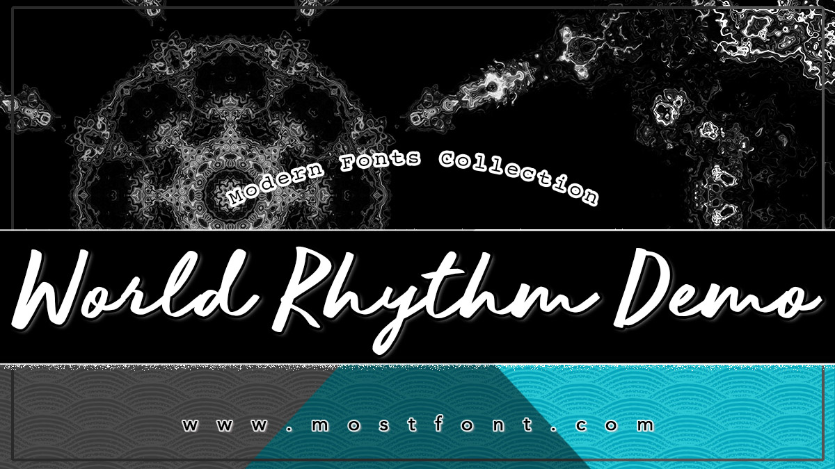 World Rhythm Demo Font by BLKBK Fonts | mostfont.com