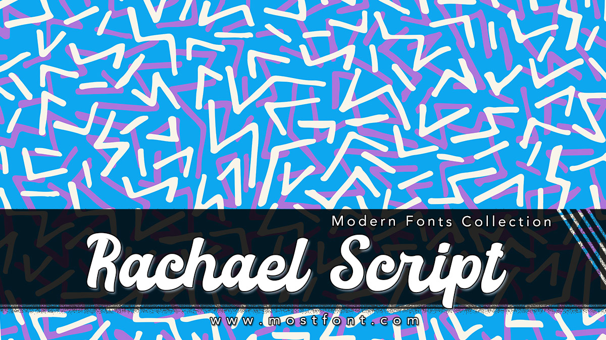 Rachael Script Font by t Studio | mostfont.com
