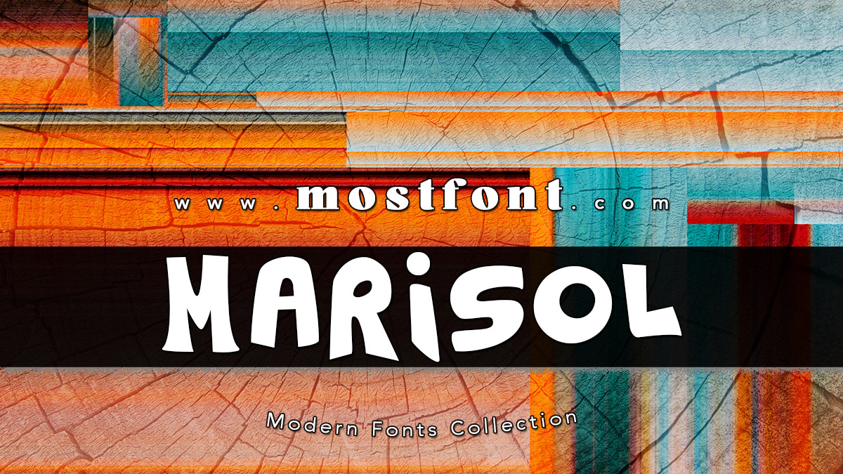 Marisol Font Typographic Design | mostfont.com