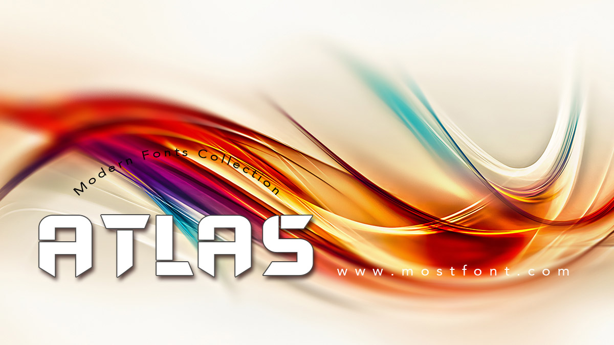 Atlas Font by Vladimir Nikolic | mostfont.com