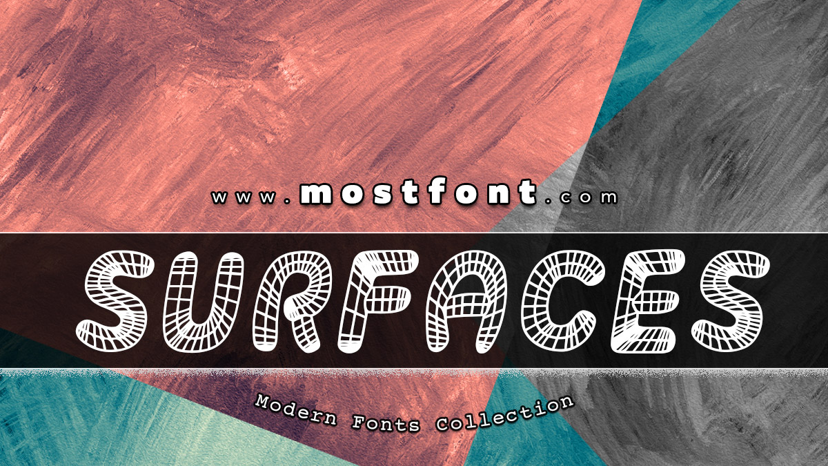 Surfaces Italic Font by Vladimir Nikolic | mostfont.com