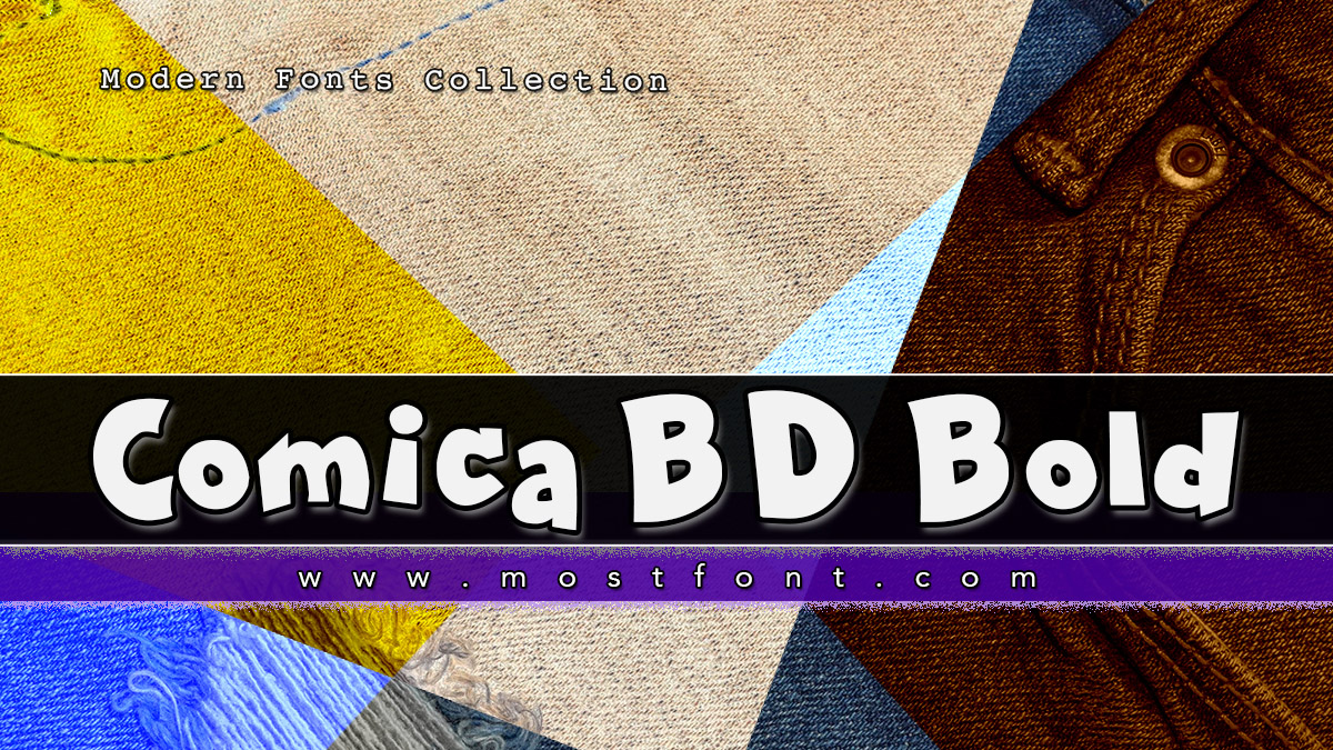 Comica BD Bold Font by Galdino Otten | mostfont.com