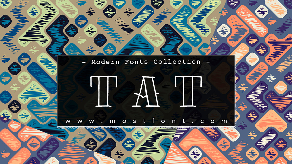 TAT Font by Colm Clafferty | mostfont.com