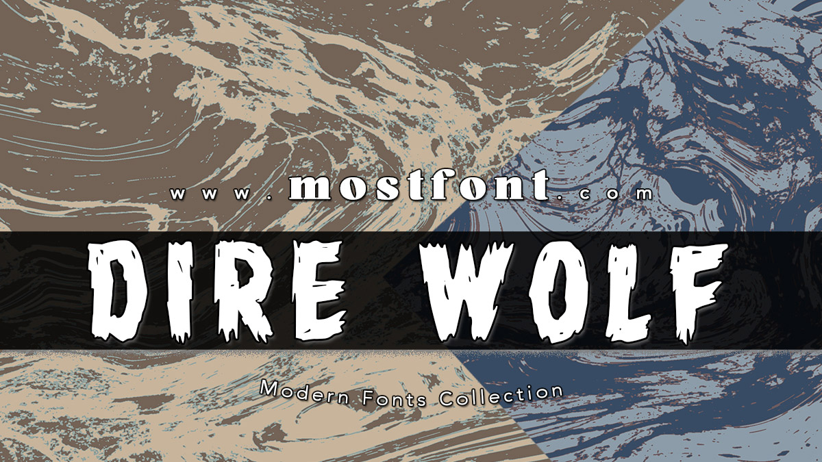 Direwolf Font by Iconian Fonts | mostfont.com