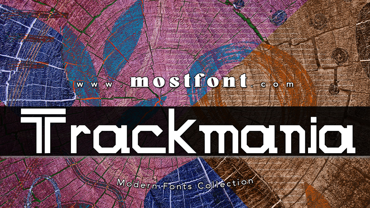 Trackmania Font by NEOCry | mostfont.com
