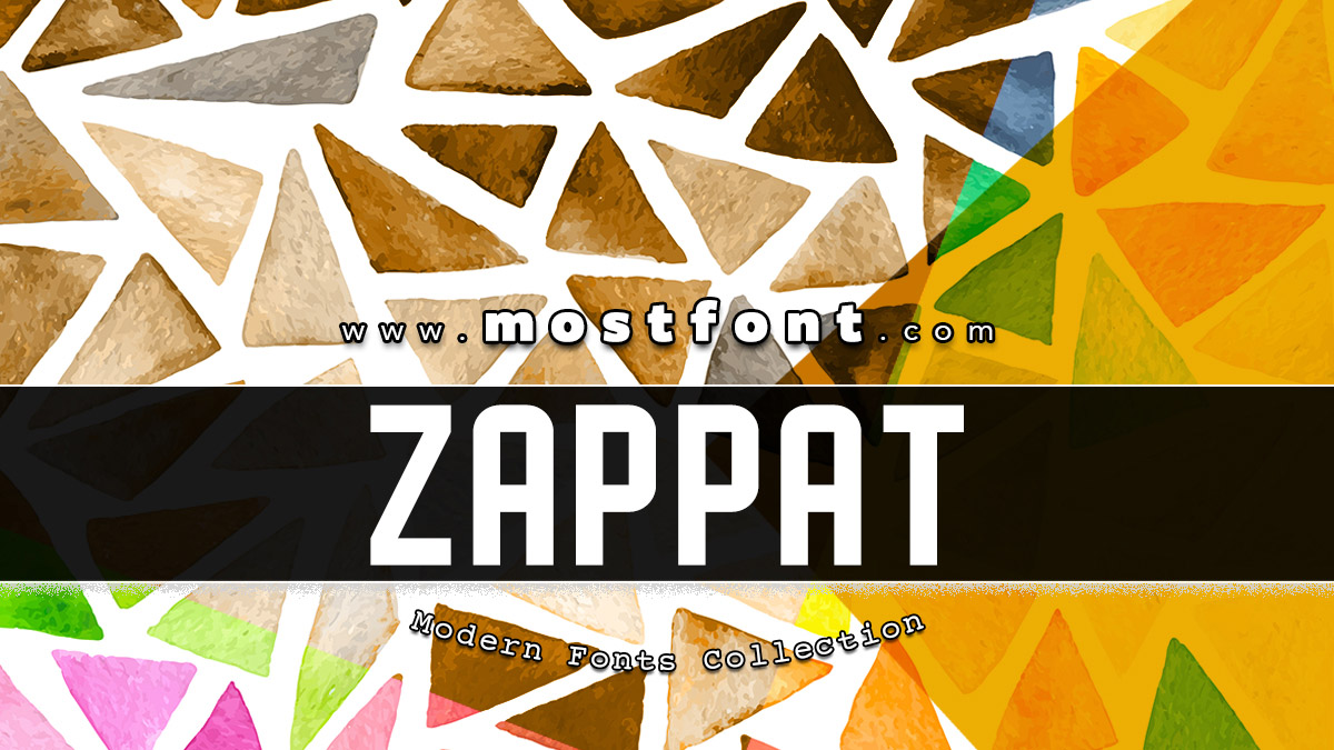 ZAPPAT Black Font by Design a Lot | mostfont.com