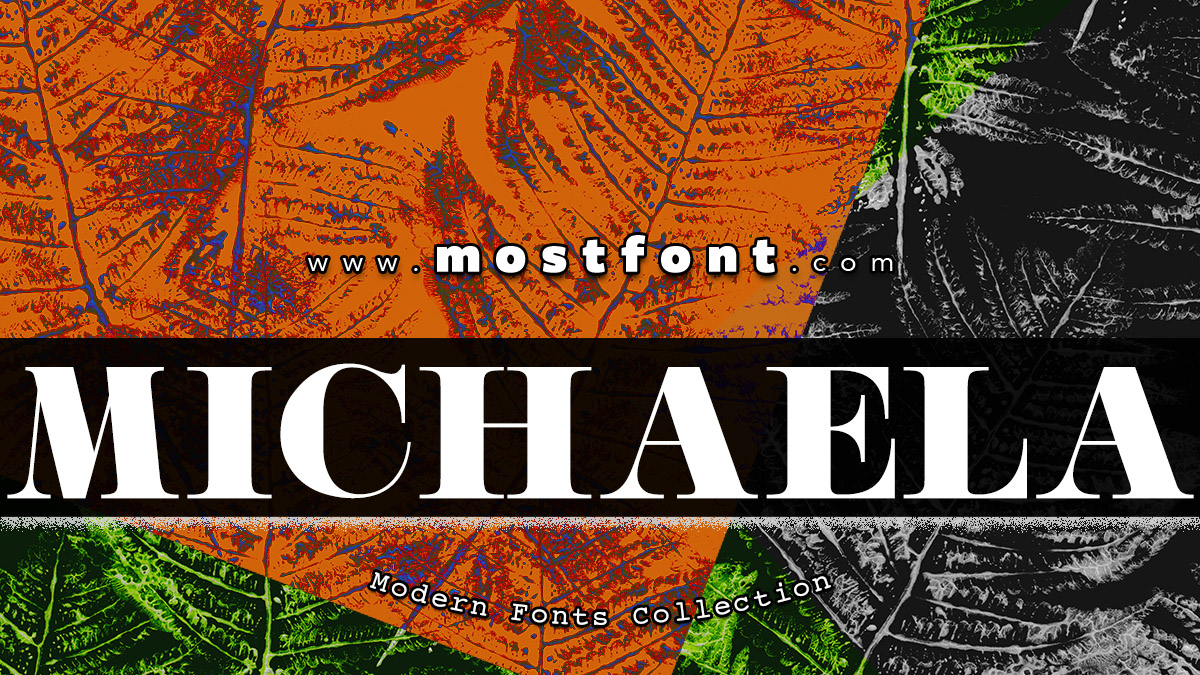 Michaela Demo Font by Dxsign Type | mostfont.com