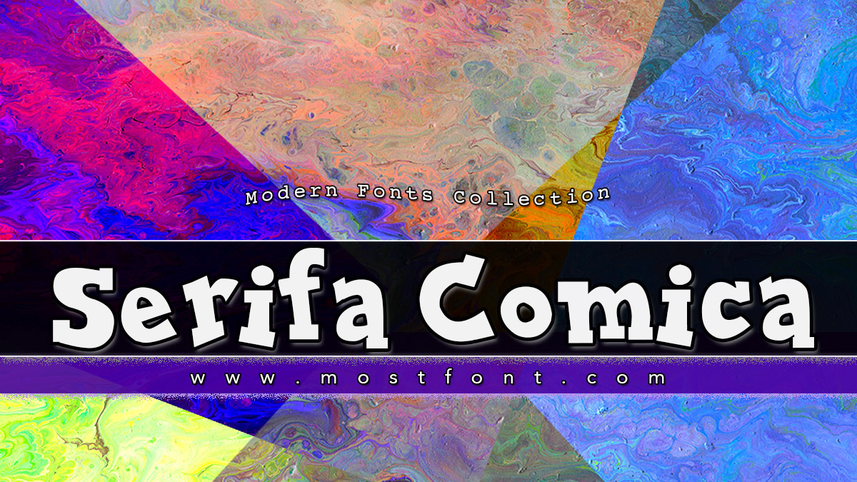 Serifa Comica Font by Galdino Otten | mostfont.com