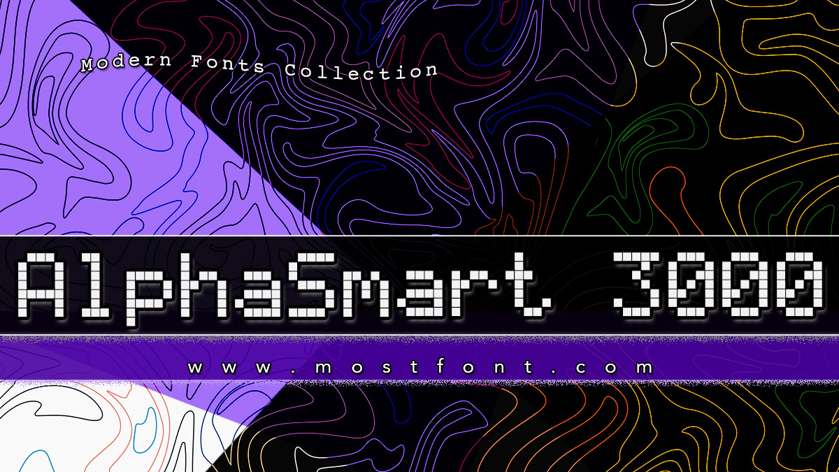 AlphaSmart3000 Font by Colonel Sanders | mostfont.com
