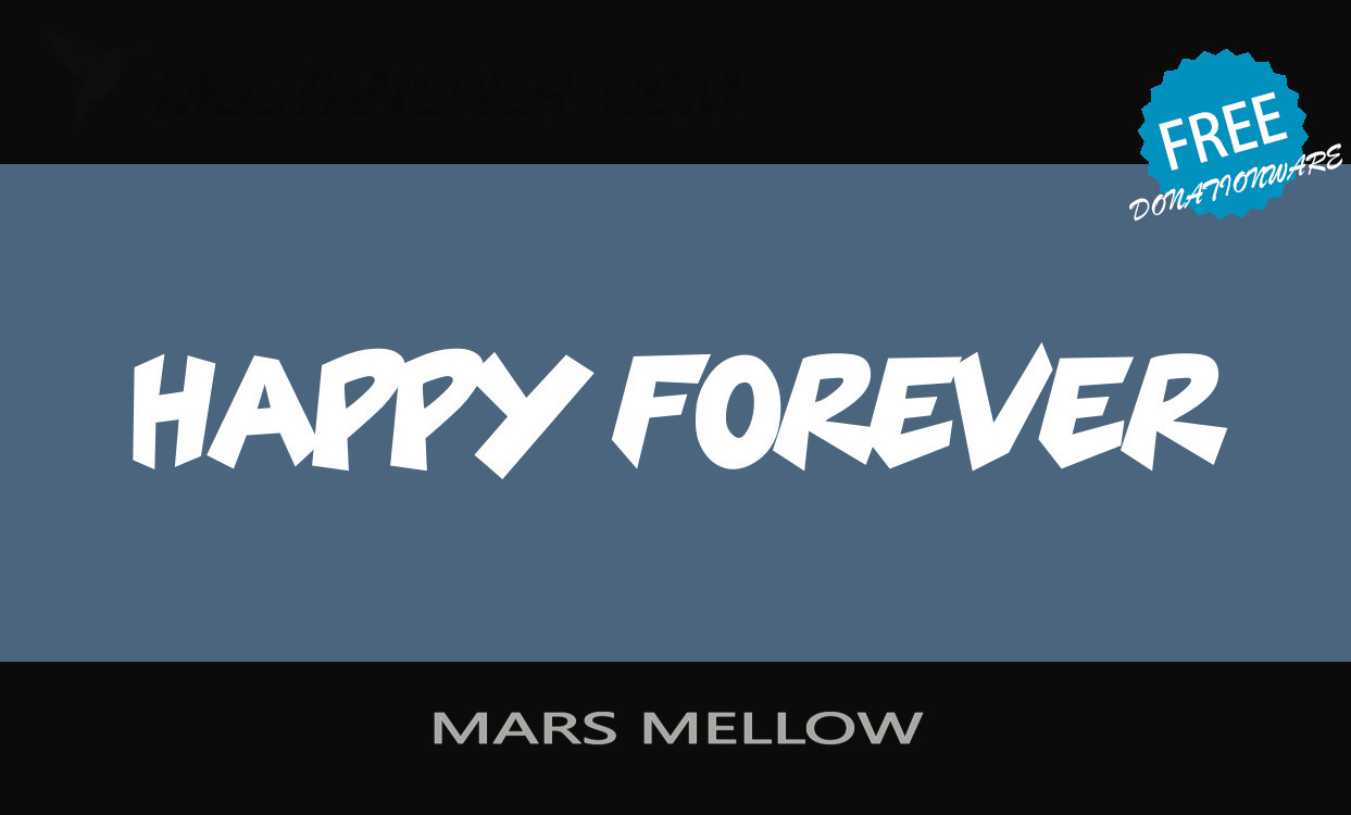 MARSMELLOW Font by The Docallisme - Amry Al Mursalaat | mostfont.com