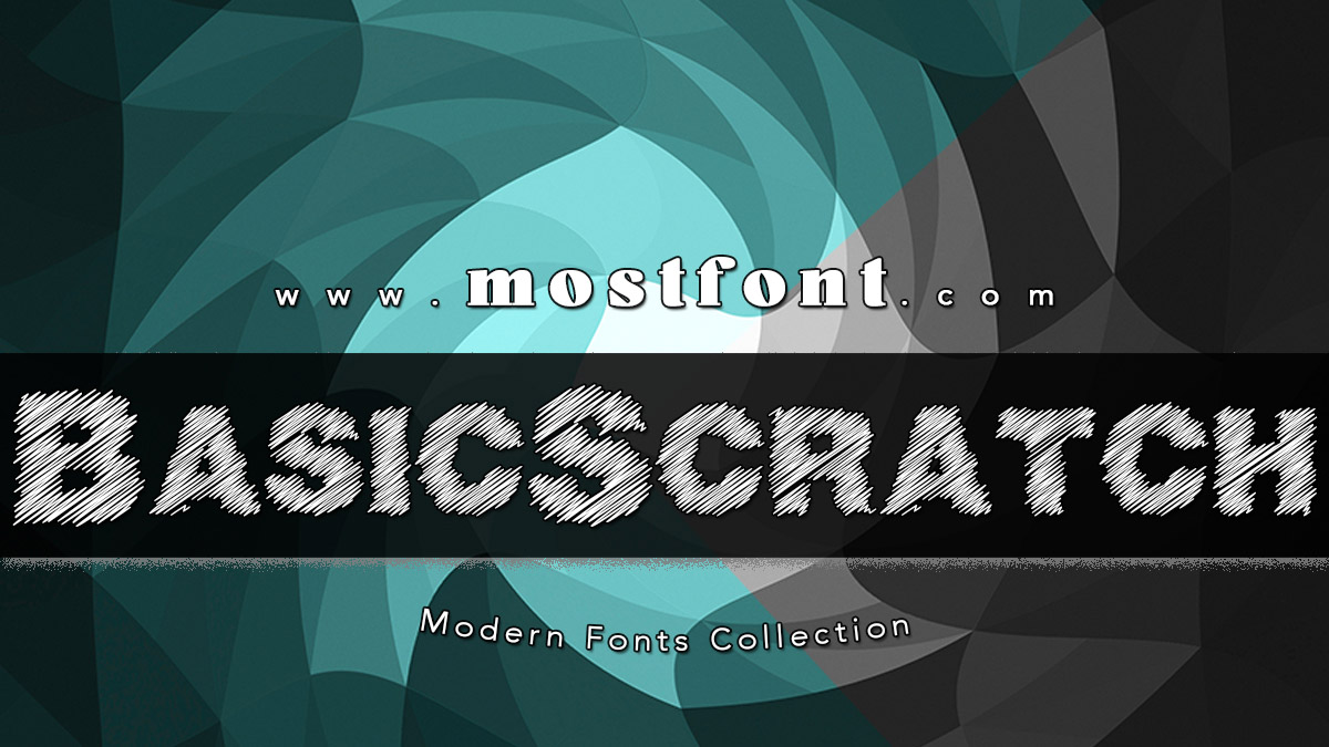 BasicScratch Font by Xerographer Fonts | mostfont.com
