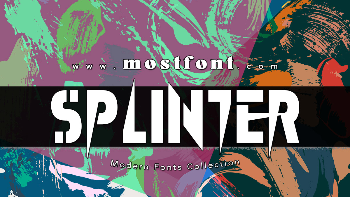 Splinter Wonderland Font by Chequered Ink | mostfont.com