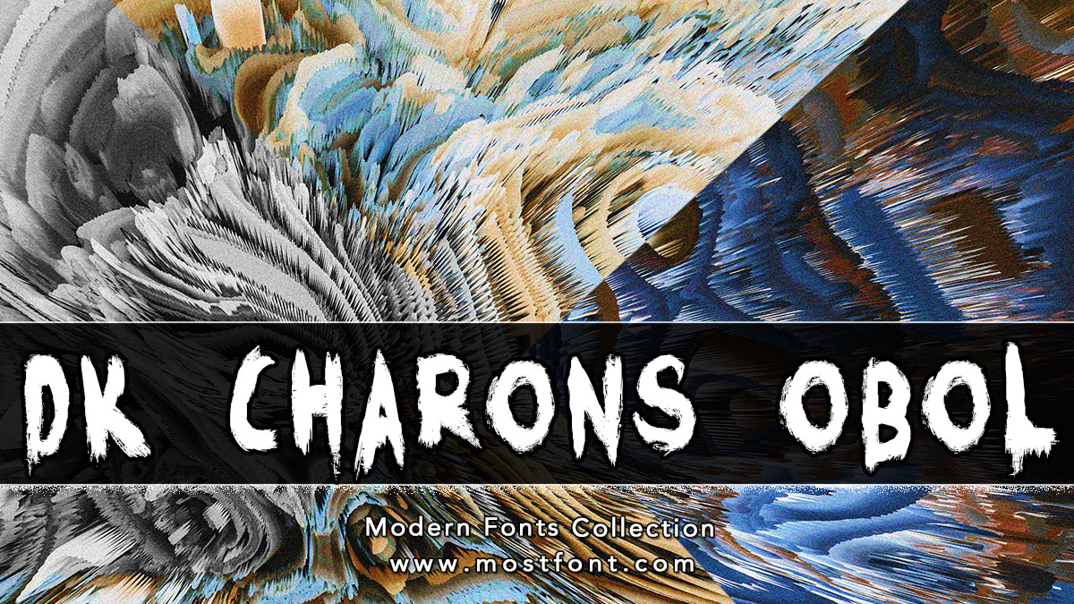 DK Charons Obol Font by Hanoded | mostfont.com