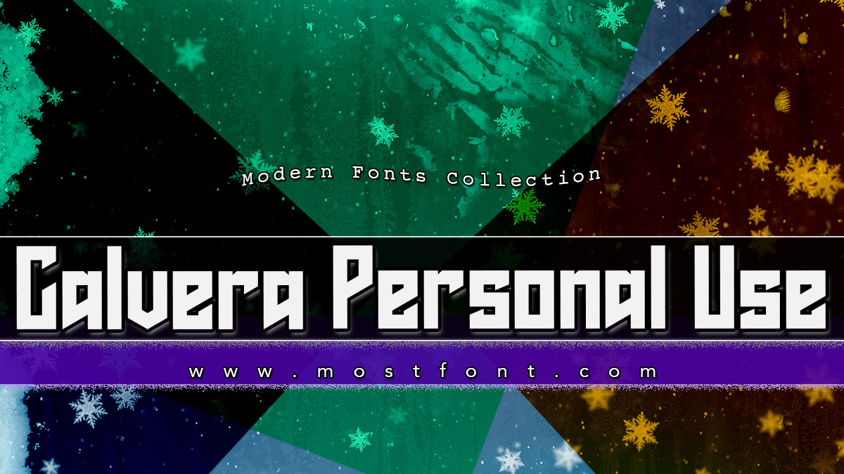 Calvera Font by Din Studio | mostfont.com