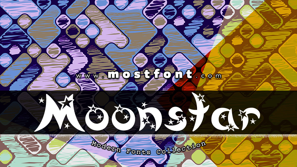 Moonstar Font by | mostfont.com
