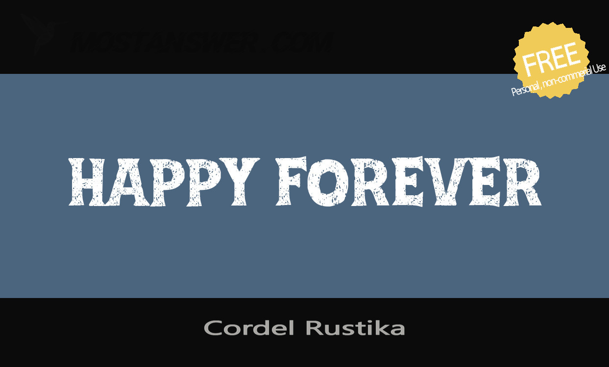 Cordel Rustika Font by Galdino Otten | mostfont.com