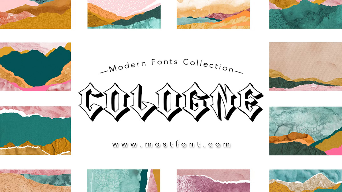 Cologne Font by Vladimir Nikolic | mostfont.com