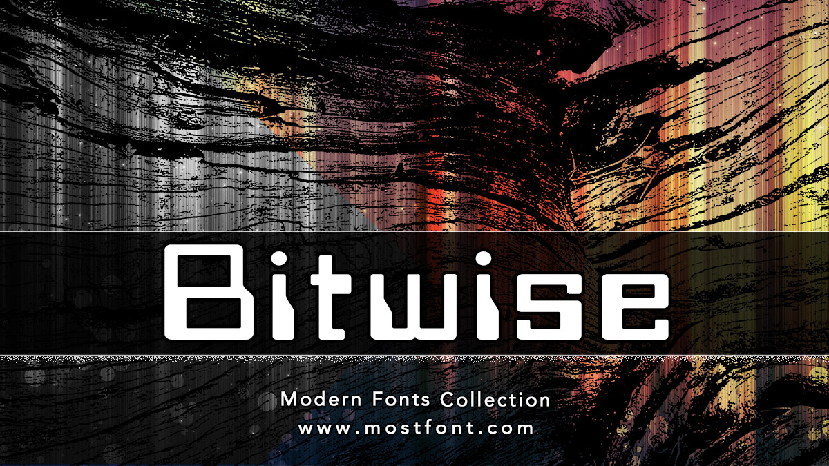 Bitwise Font by | mostfont.com