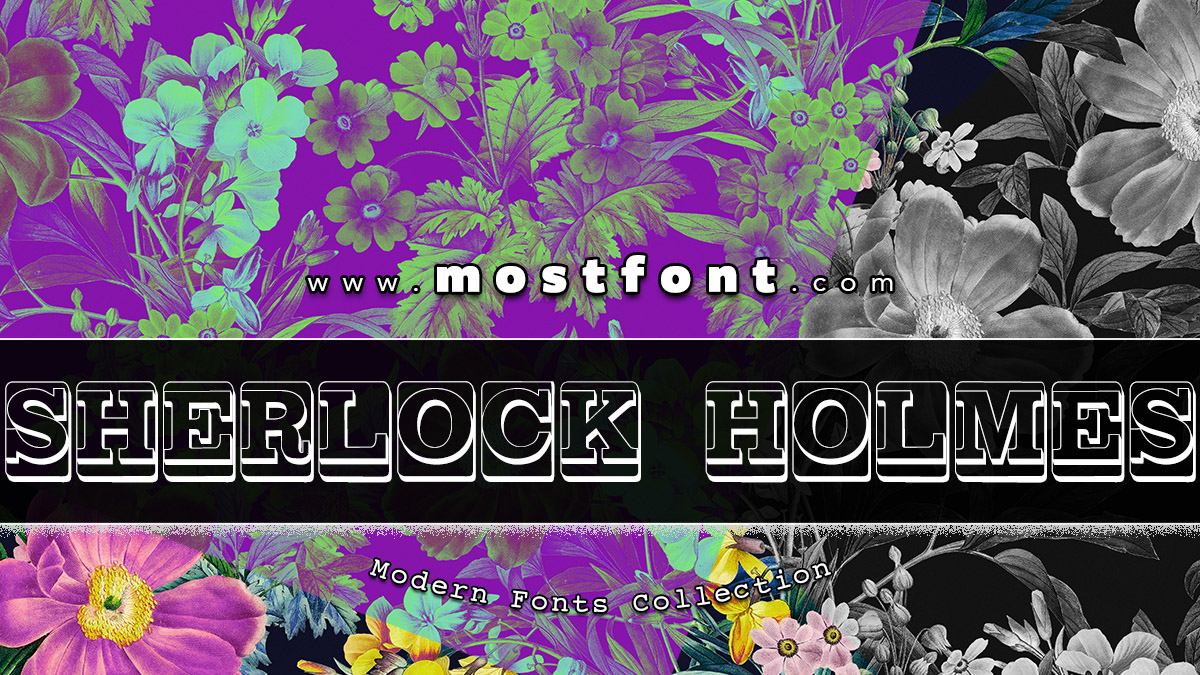 SHERLOCK HOLMES Font by t&Type | mostfont.com