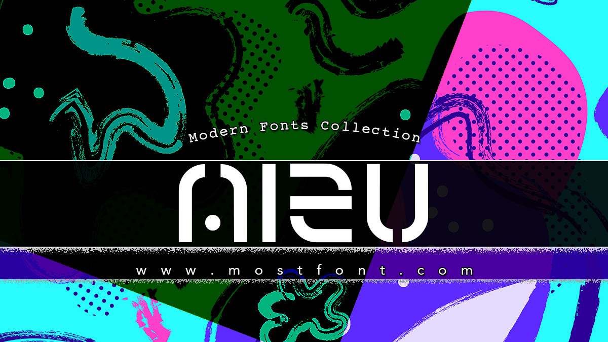 MIZU Regular Font by Ana Luiza Lopes Mizutani | mostfont.com