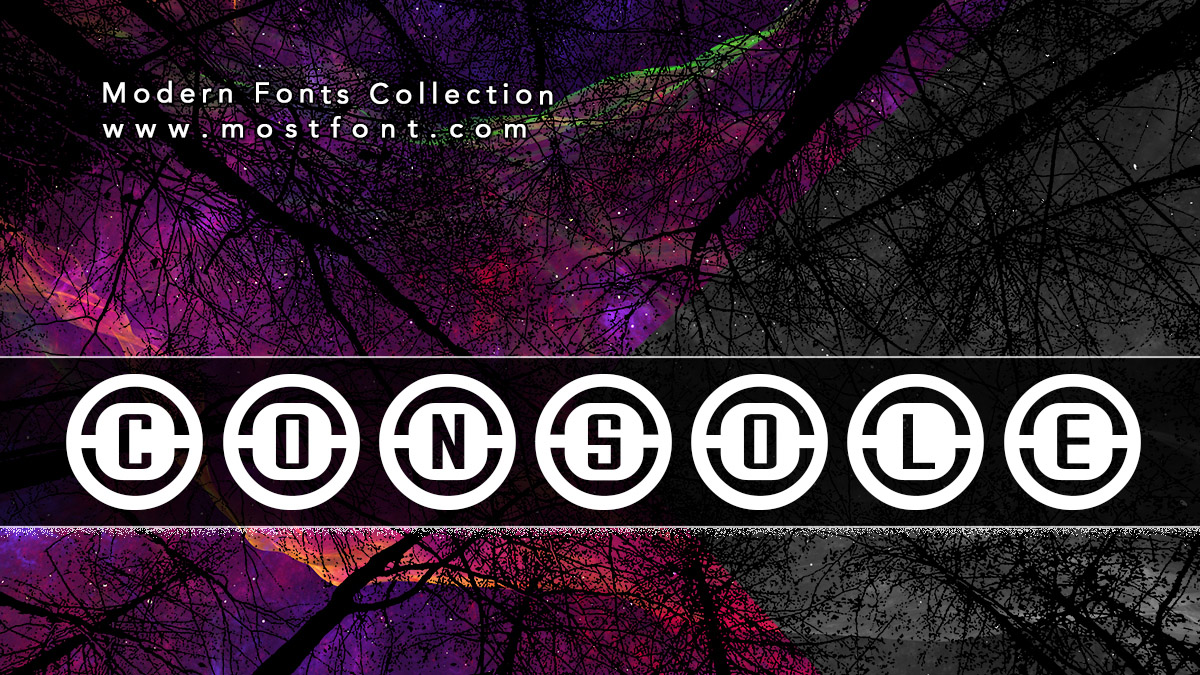 Console Relay Font by | mostfont.com