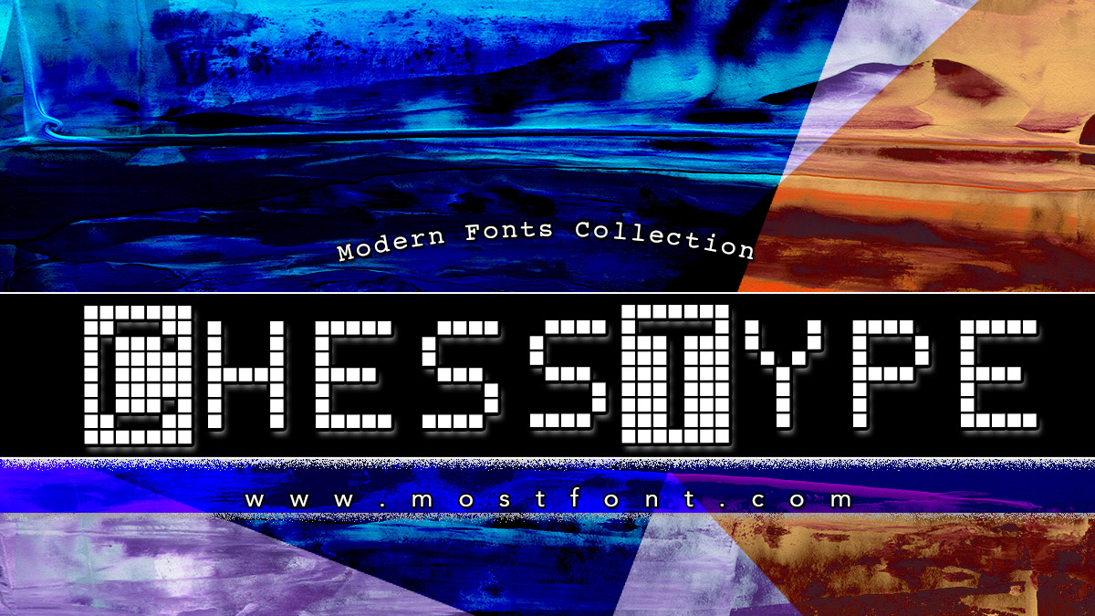 ChessType Font by Carl Krull | mostfont.com