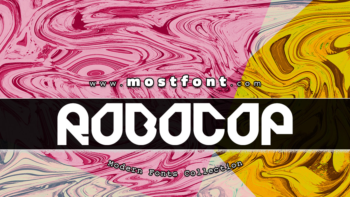 ROBOCOP Bold Font by weknow | mostfont.com