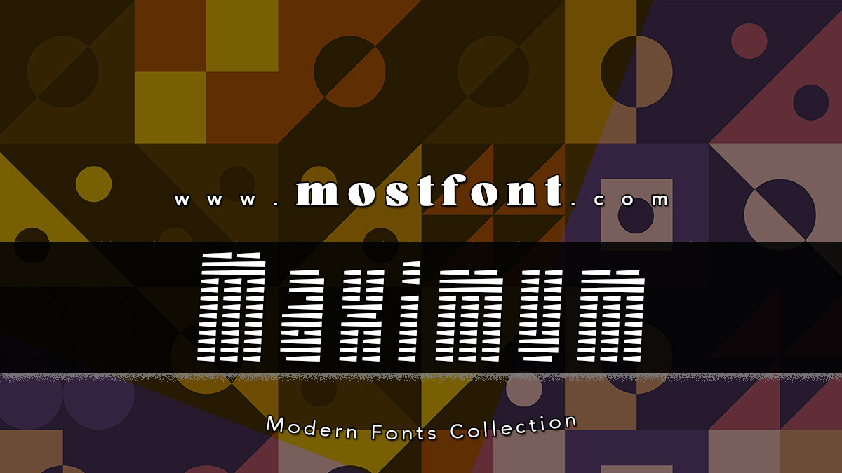 MAXIMUMSECURITY Font by Pizzadude | mostfont.com