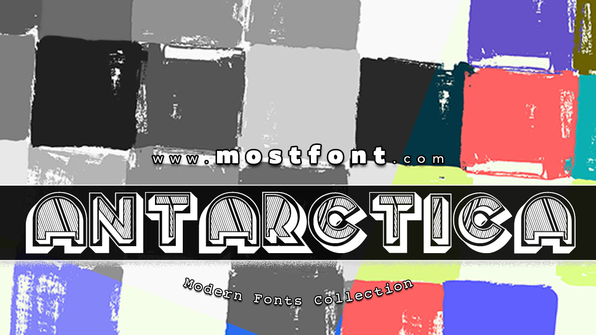Antarctica Font by Vladimir Nikolic | mostfont.com