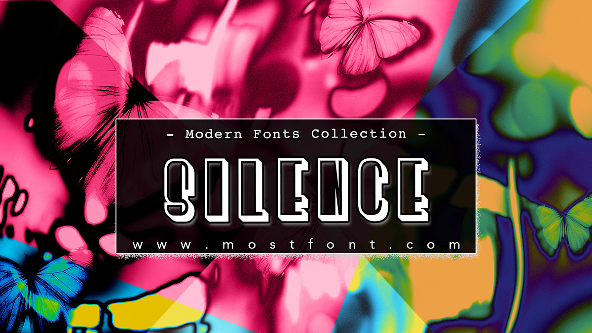 Silence Font by Vladimir Nikolic | mostfont.com