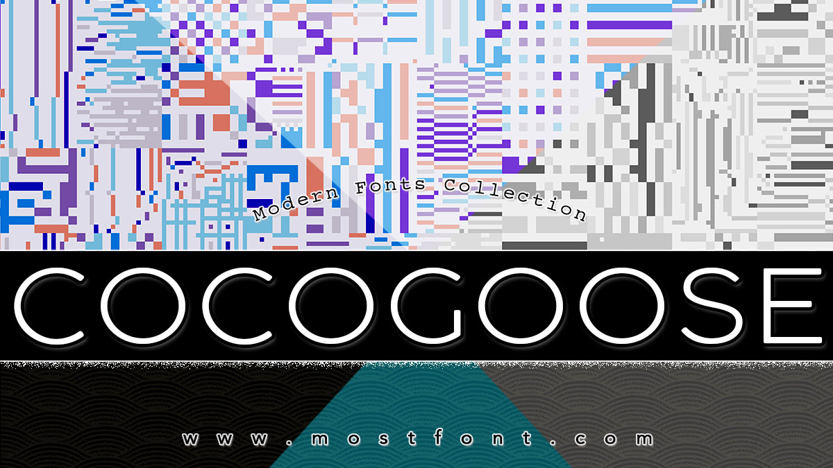COCOGOOSE Font Typographic Design | mostfont.com