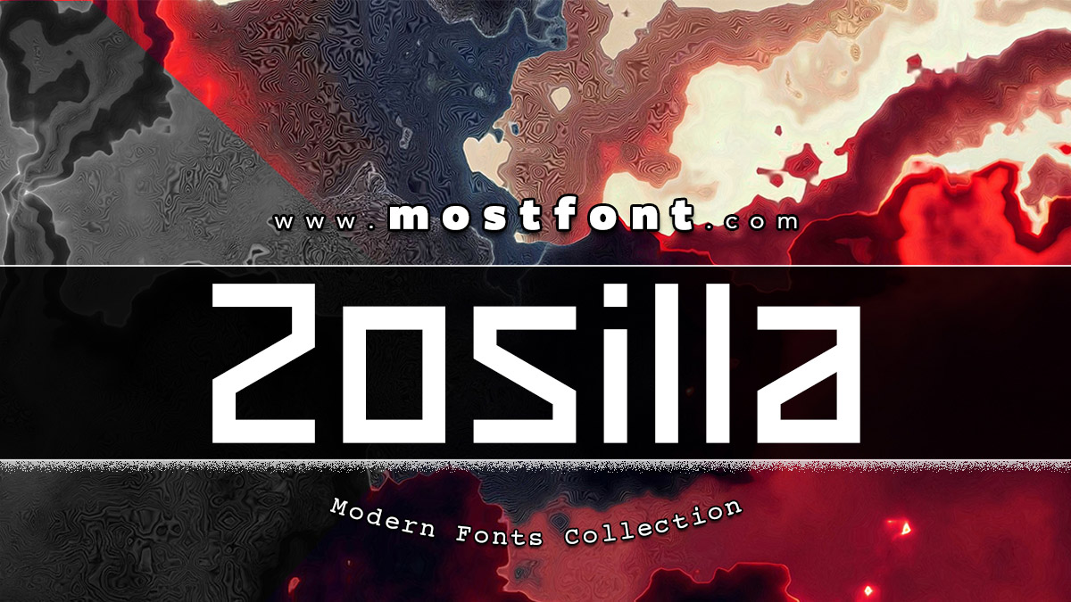 「Zosilla」字体排版样式 & 字体文件免费下载 | mostfont.com