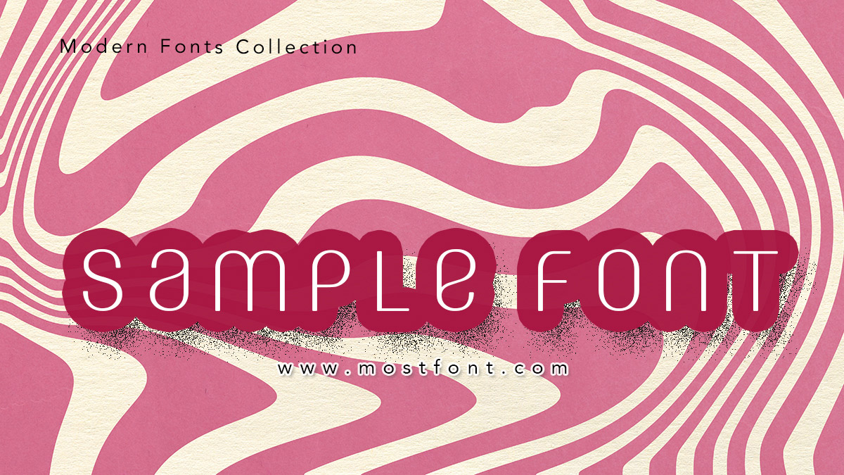 Sample Font Font Typographic Design | mostfont.com