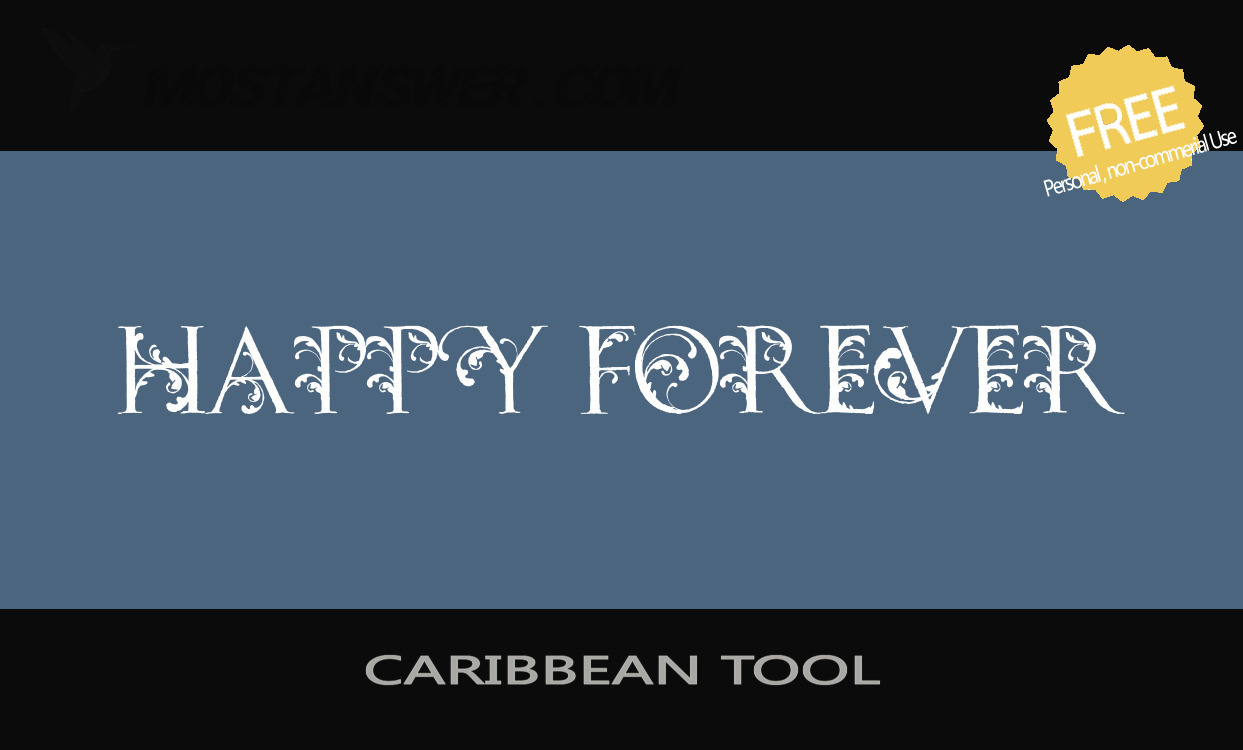 CARIB Font by Billy Argel Fonts ® | mostfont.com
