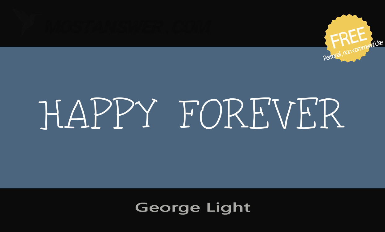 George Font by Geronimo Font Studios | mostfont.com