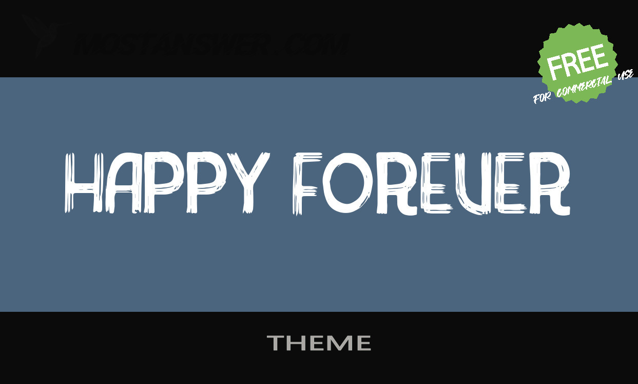 THEME Font by Garisman Studio | mostfont.com